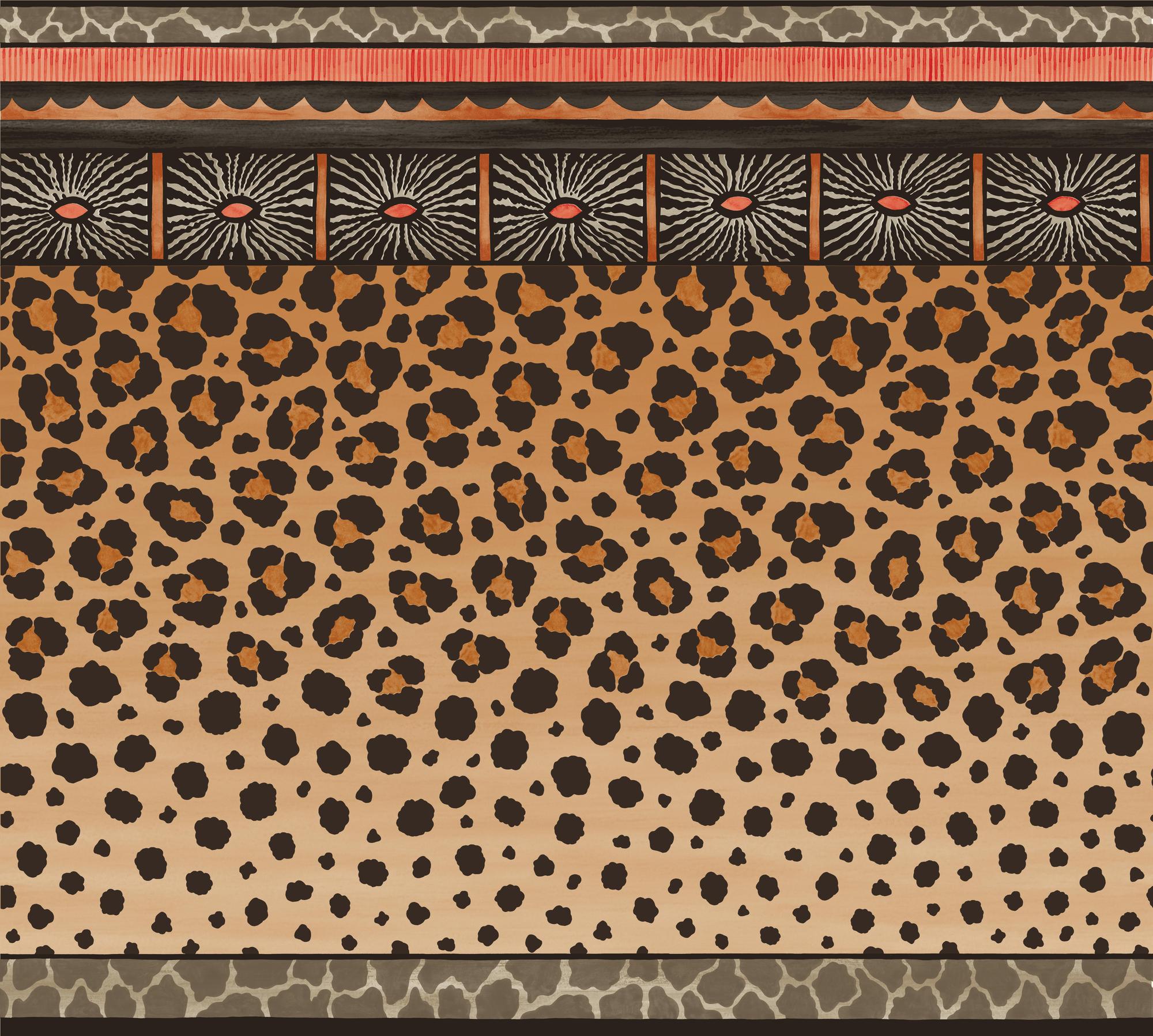 interior library - Zulu Border 109/13060 COLE & SON