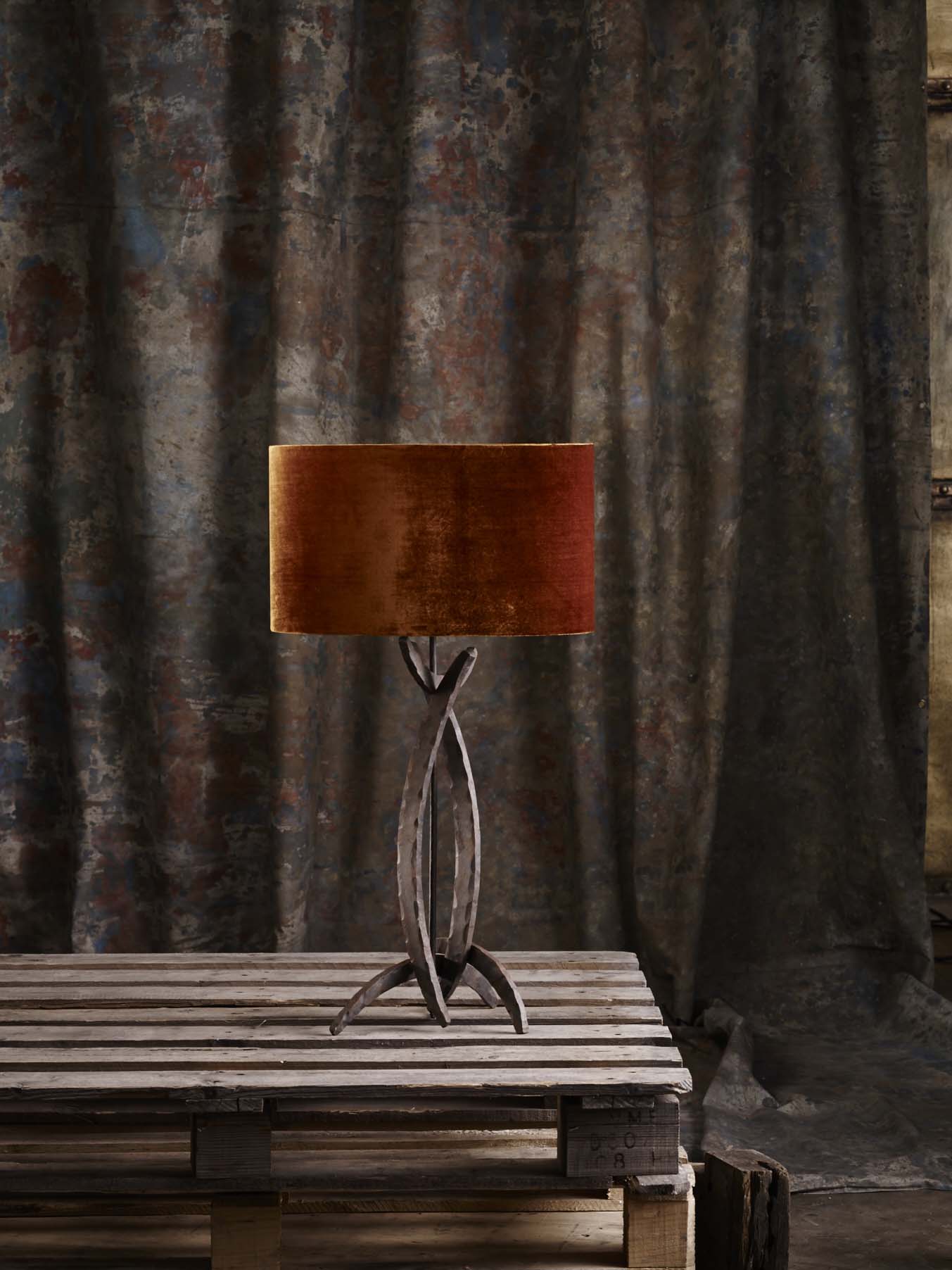 interior library - Miro Lamp SLB44 Burnt Silver PORTA ROMANA